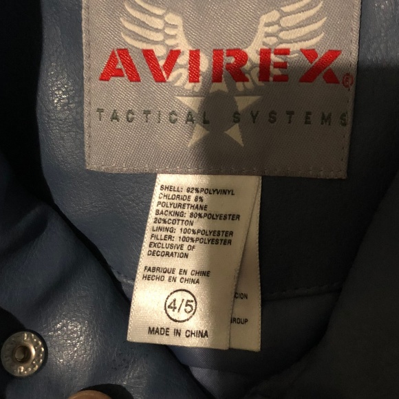 Avirex | Jackets & Coats | Avirex Varsity Bomber Letterman Leather ...